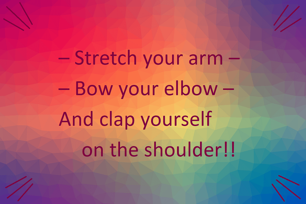 Stretch your arm - Marinka